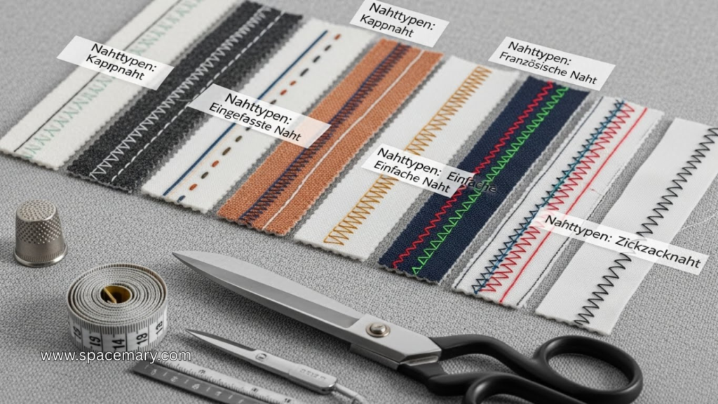 Nahttypen: Essential Stitching Techniques for Fabric Joining