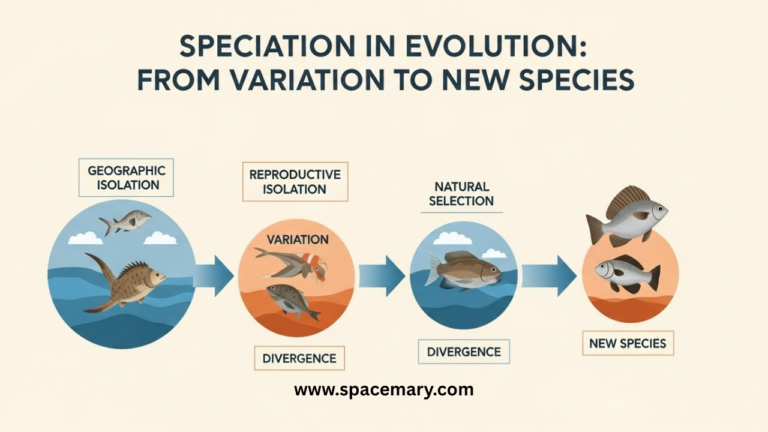Speciering in Evolution: From Variation to New Species